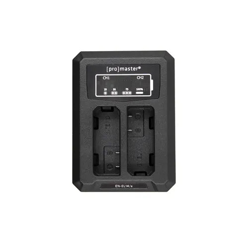 ProMaster Dually Charger - USB - Nikon EN-EL14 – CameraClix