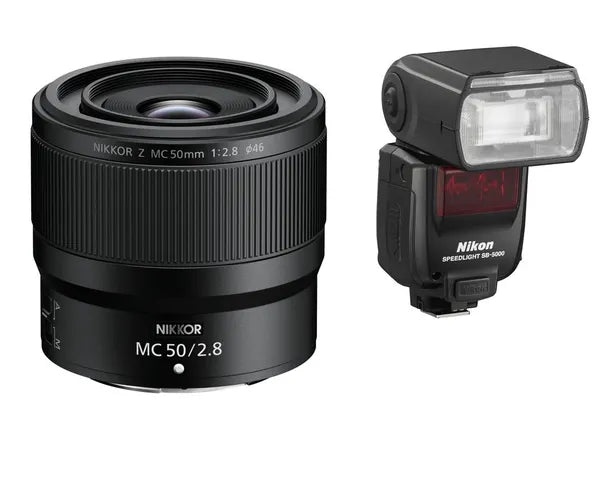 Nikon Z Macro Pack includes Nikkor Z MC 50mm f/2.8 Macro Lens & SB-500 ...